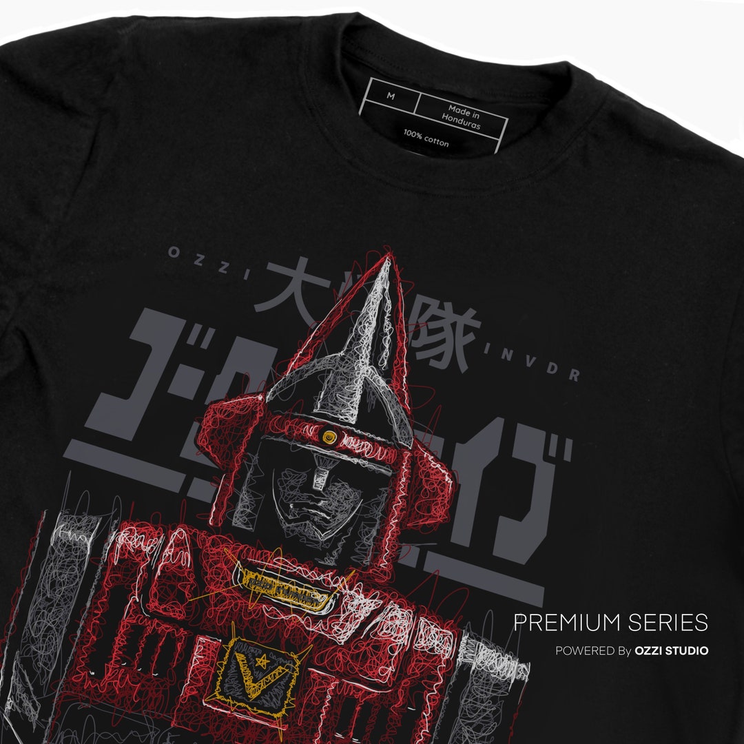 Goggle V Super Robot Japanese Anime Men's Short Sleeve Tshirt Graphic ...