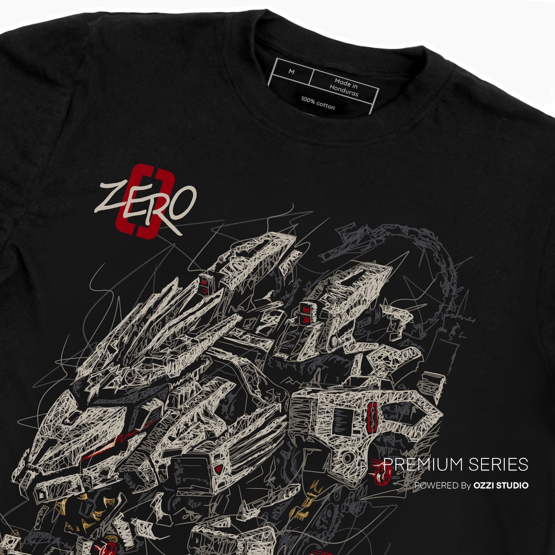Liger Zero Japanese Anime Men's Short Sleeve Tshirt Graphic Tees - Etsy