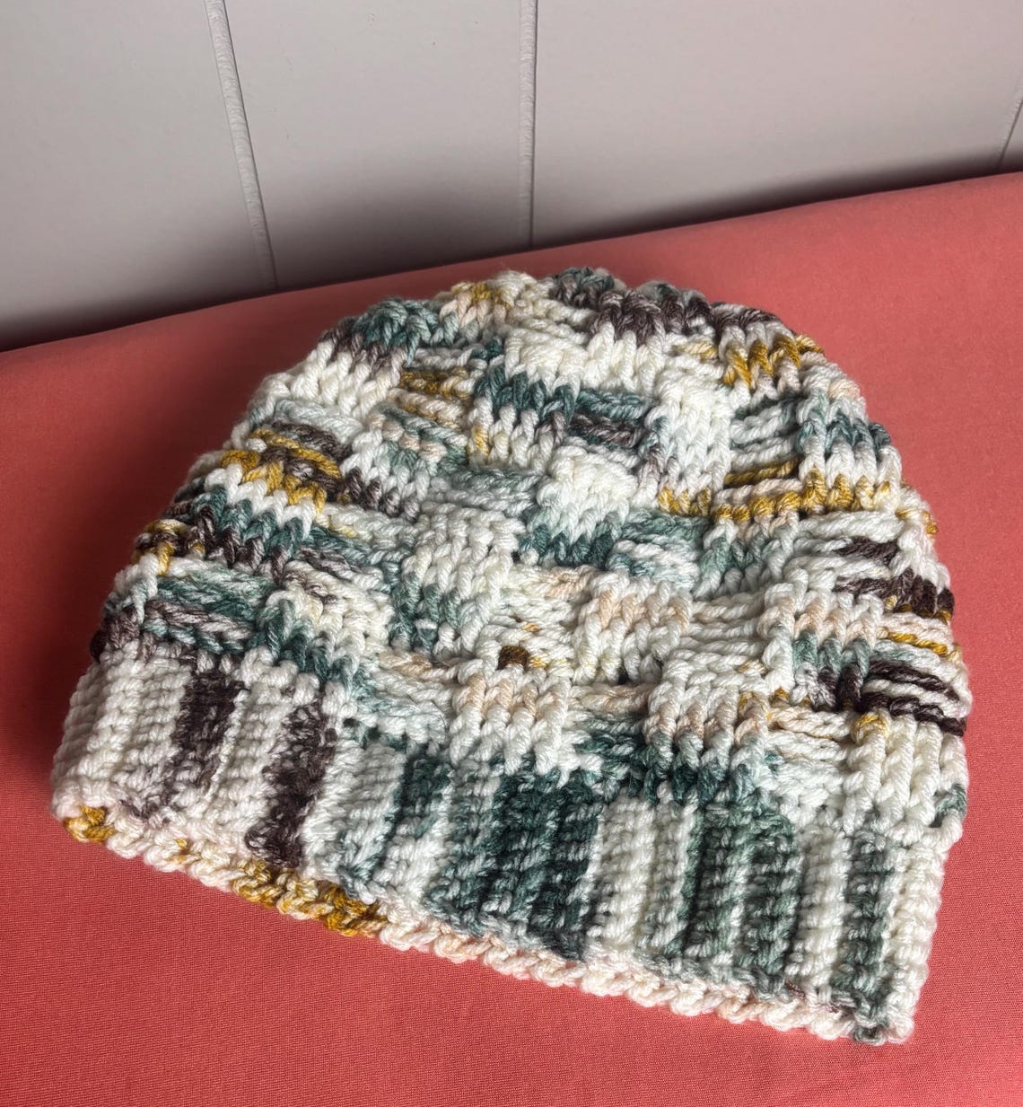 Basket Weave Crochet Hat - Etsy