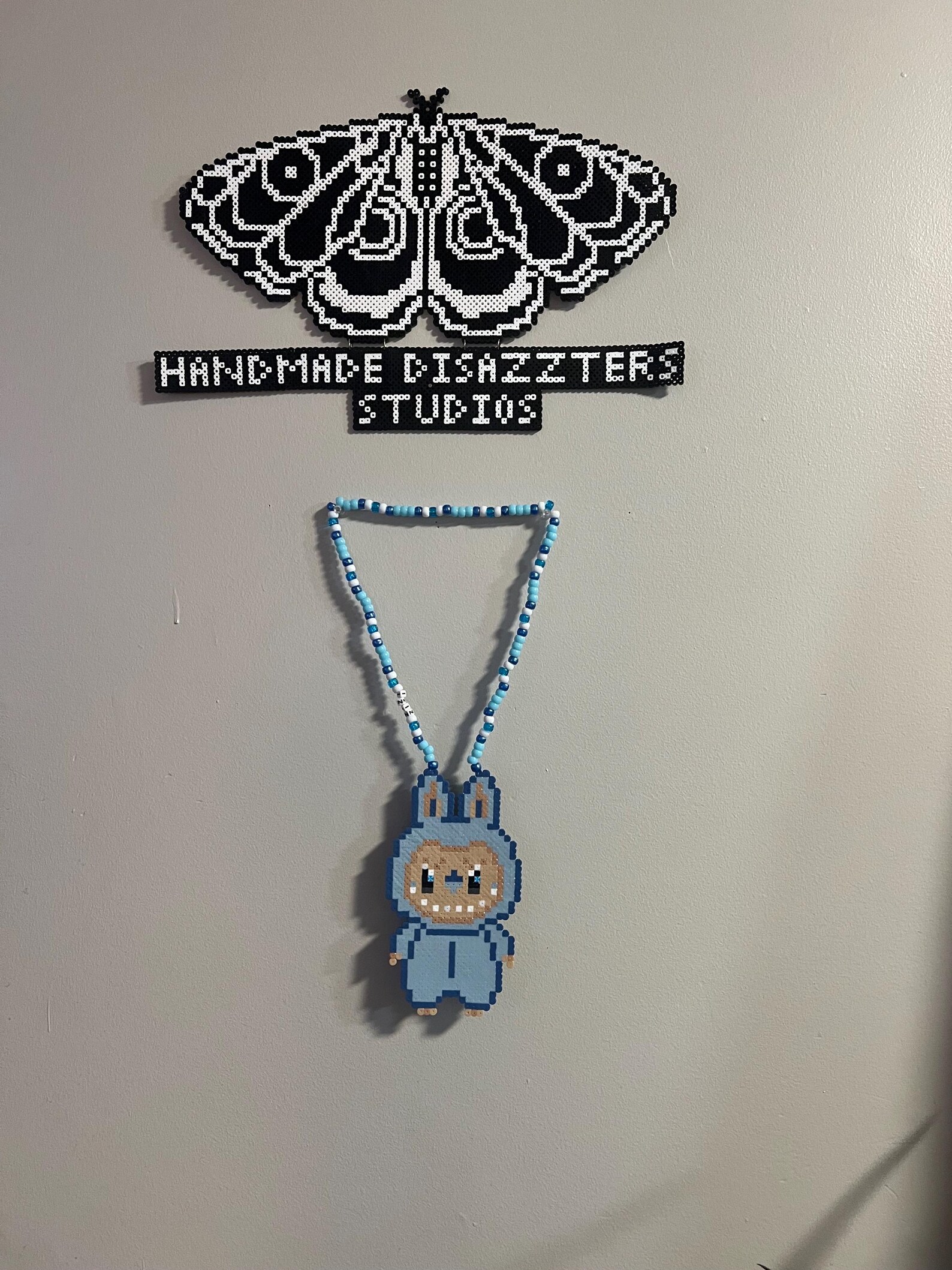 Labubu Perler Necklace - Etsy Canada