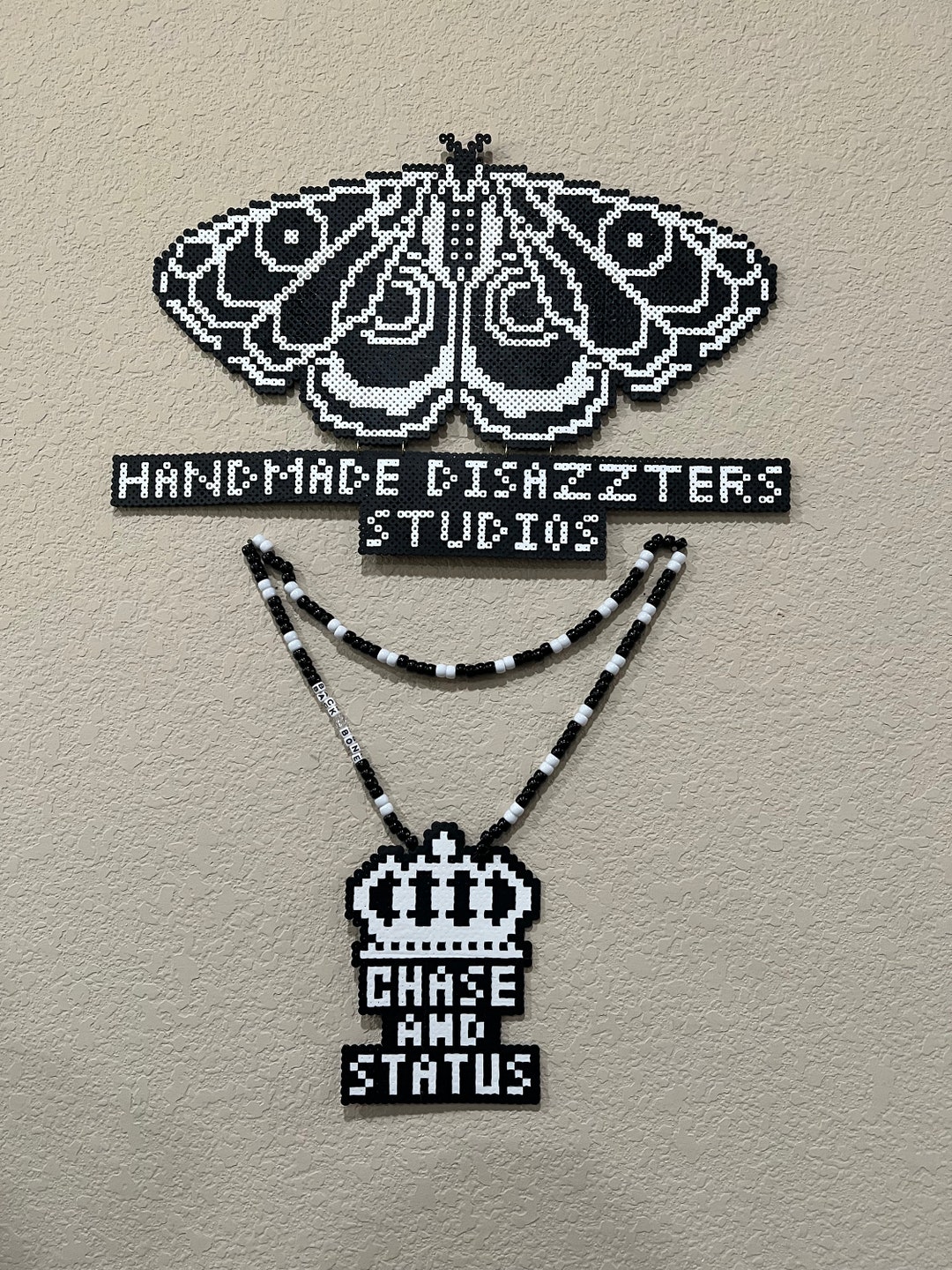 Chase and Status Perler Necklace - Etsy