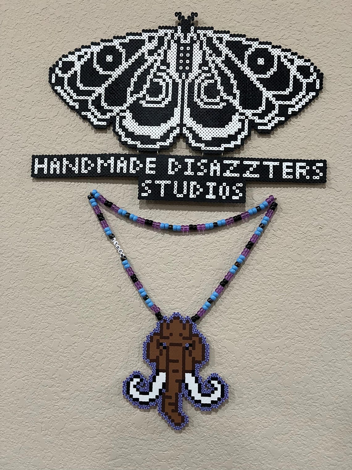 Wooli Perler Necklace - Etsy