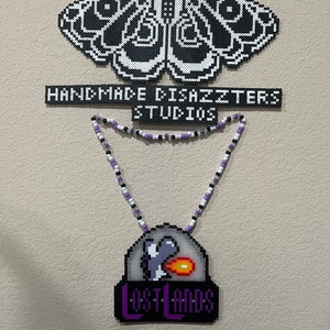 Lost Lands Yoshi Perler Necklace - Etsy