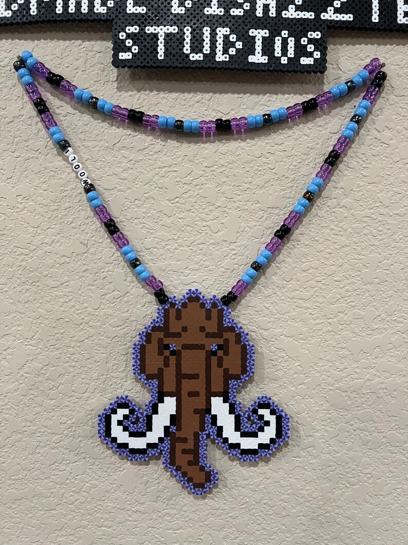 Wooli Perler Necklace - Etsy