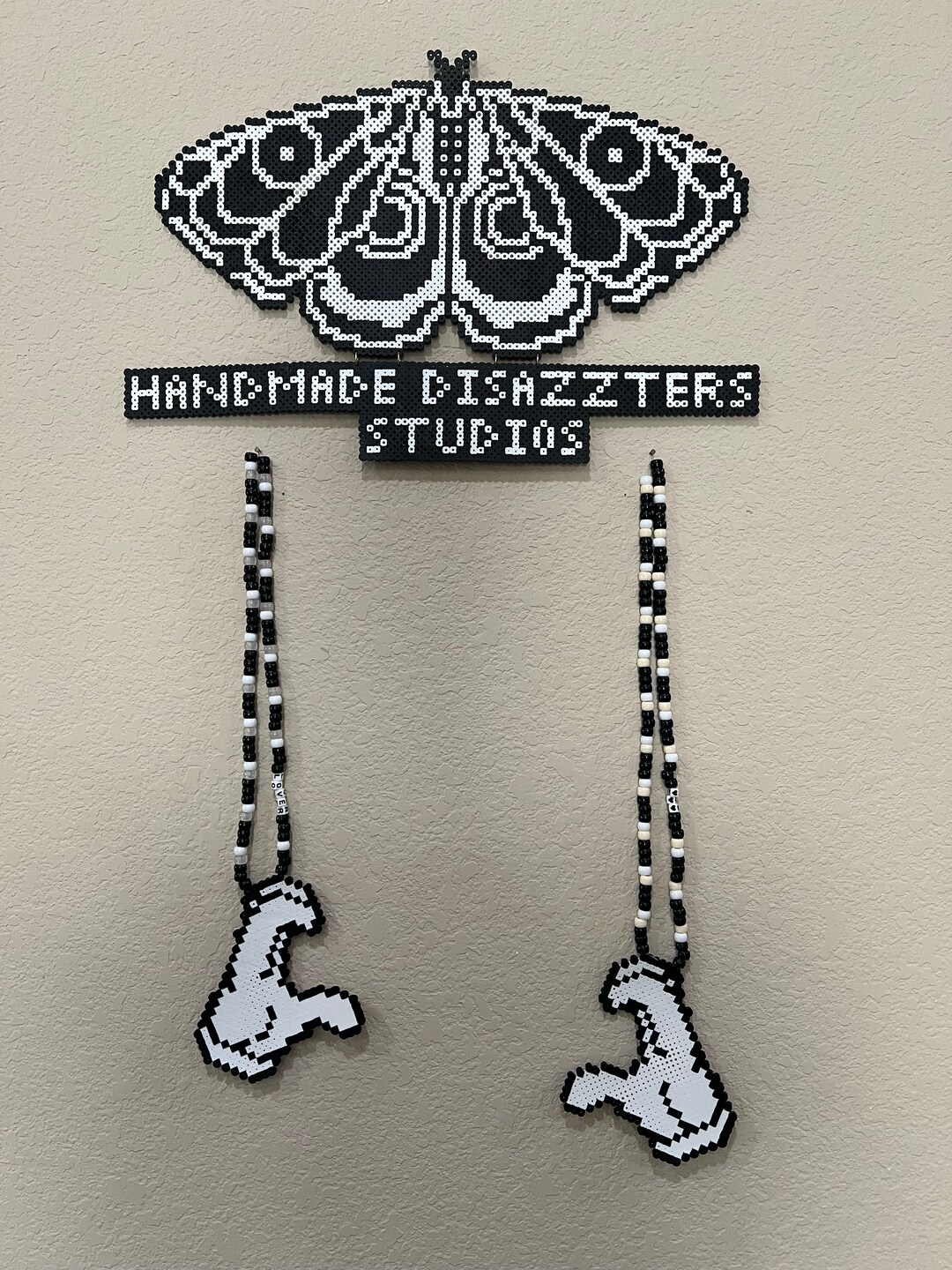Lover Hands Perler Necklaces - Etsy