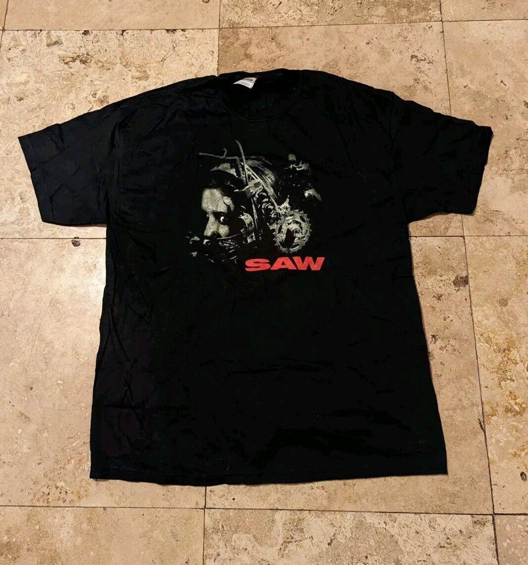 Saw 2004 Rare Vintage T Shirt Essential Y2k Style Horror Movie Promo - Etsy
