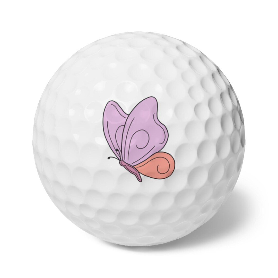 Butterfly Golf Balls With Butterfly Design, Unique Gift for Golf Lovers ...