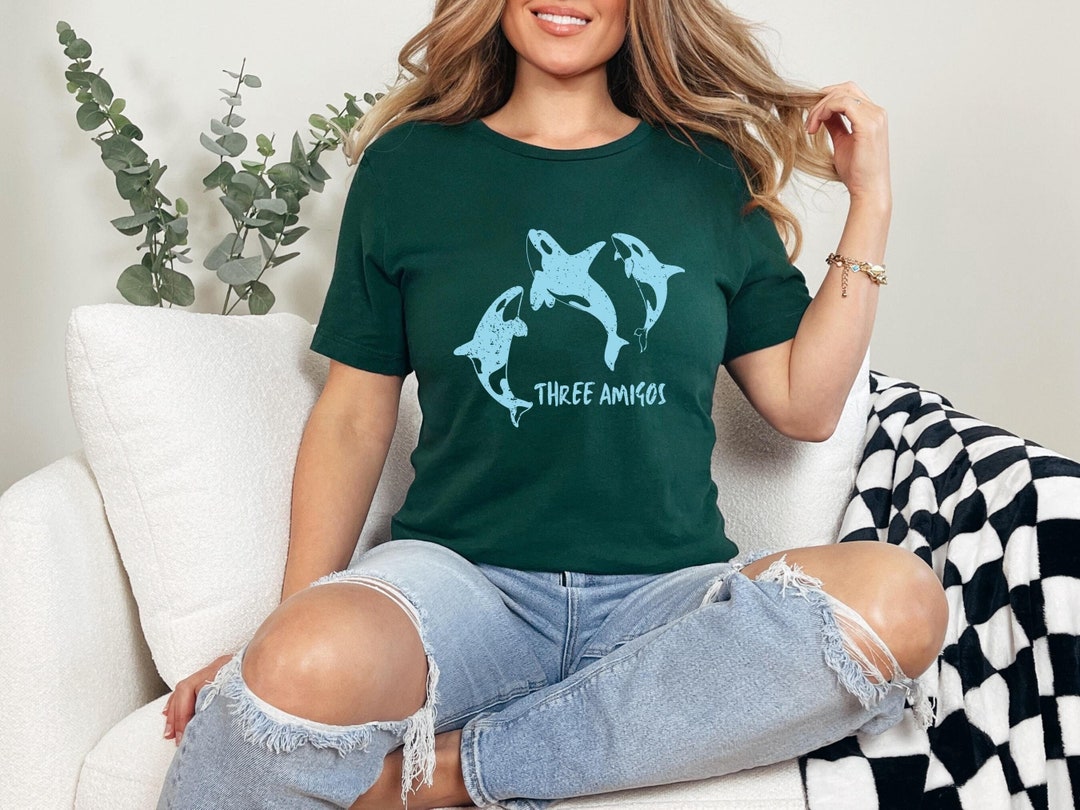 Orca Trio Tshirt, Killer Whales Shirt, Ocean Lovers Gift, Blackfish ...