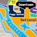 Washington DC Neighborhoods Poster Map - Etsy