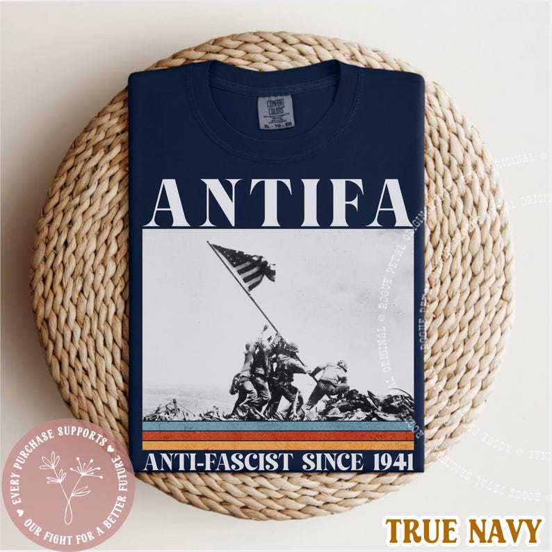 ANTIFA Anti-fascist Since 1941 Progressive Leftist Anti Trump Political ...