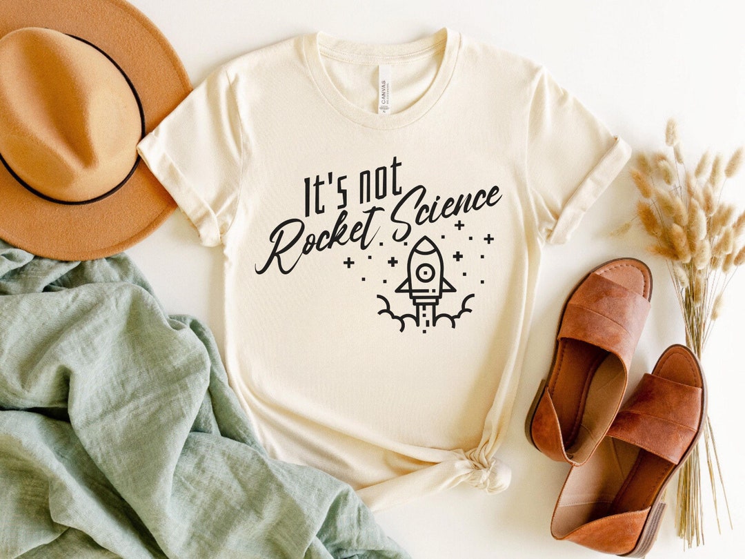 It's Not Rocket Science Tshirt Anchorman Shirt Ron Burgundy Movie Quote ...