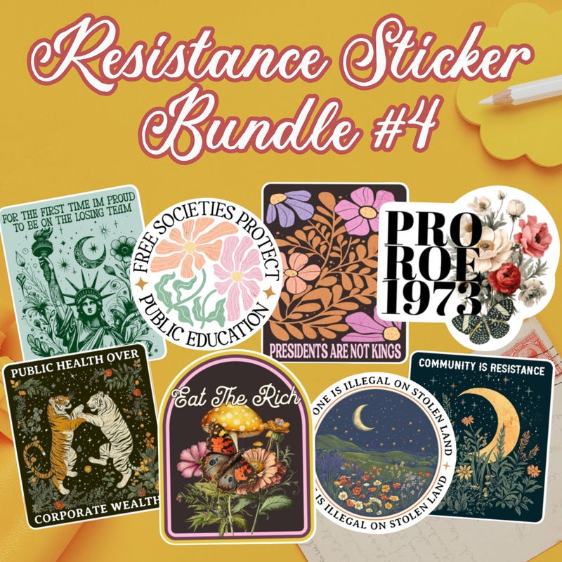Political Stickers - Etsy