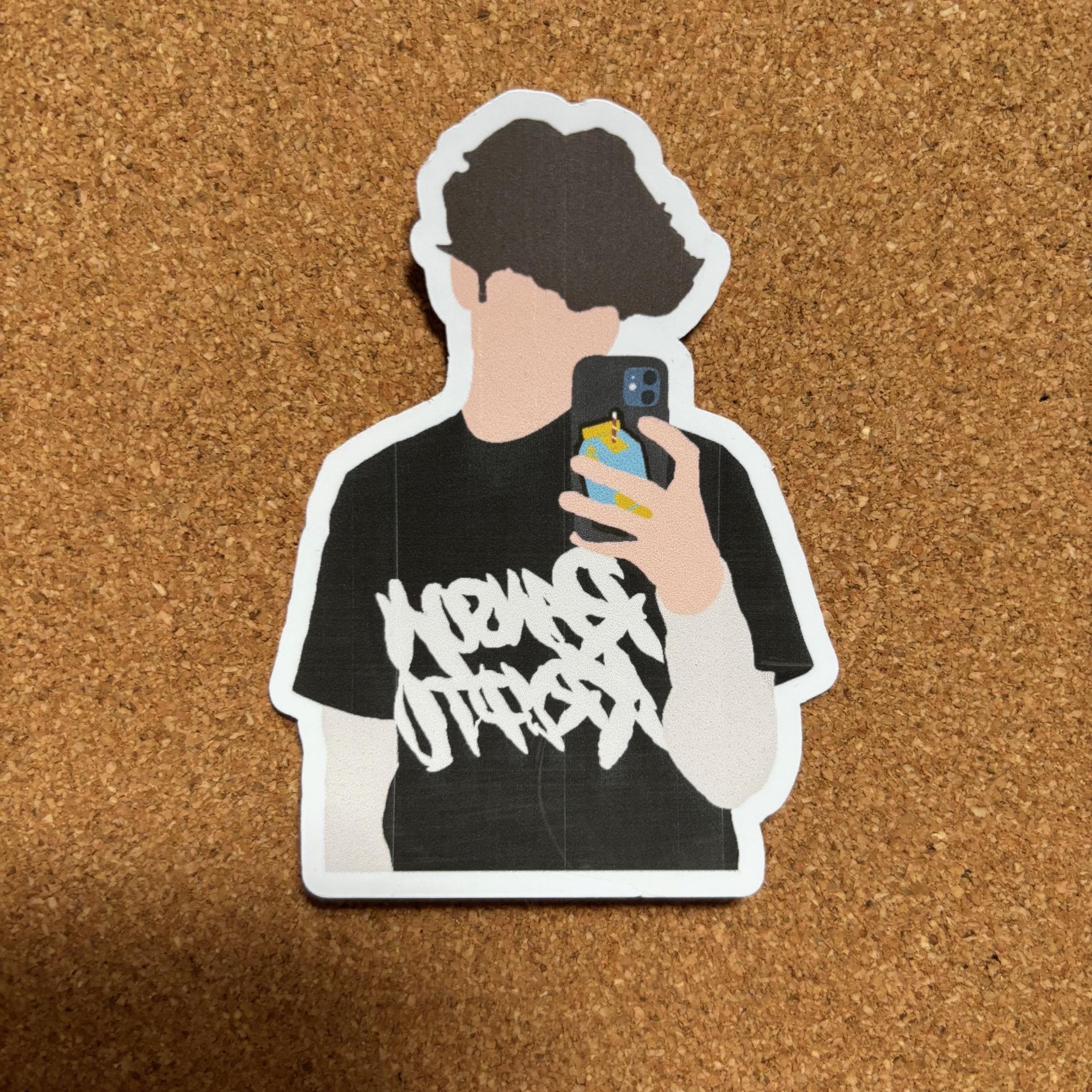 Matt Sturniolo Mirror Selfie Sticker - Etsy