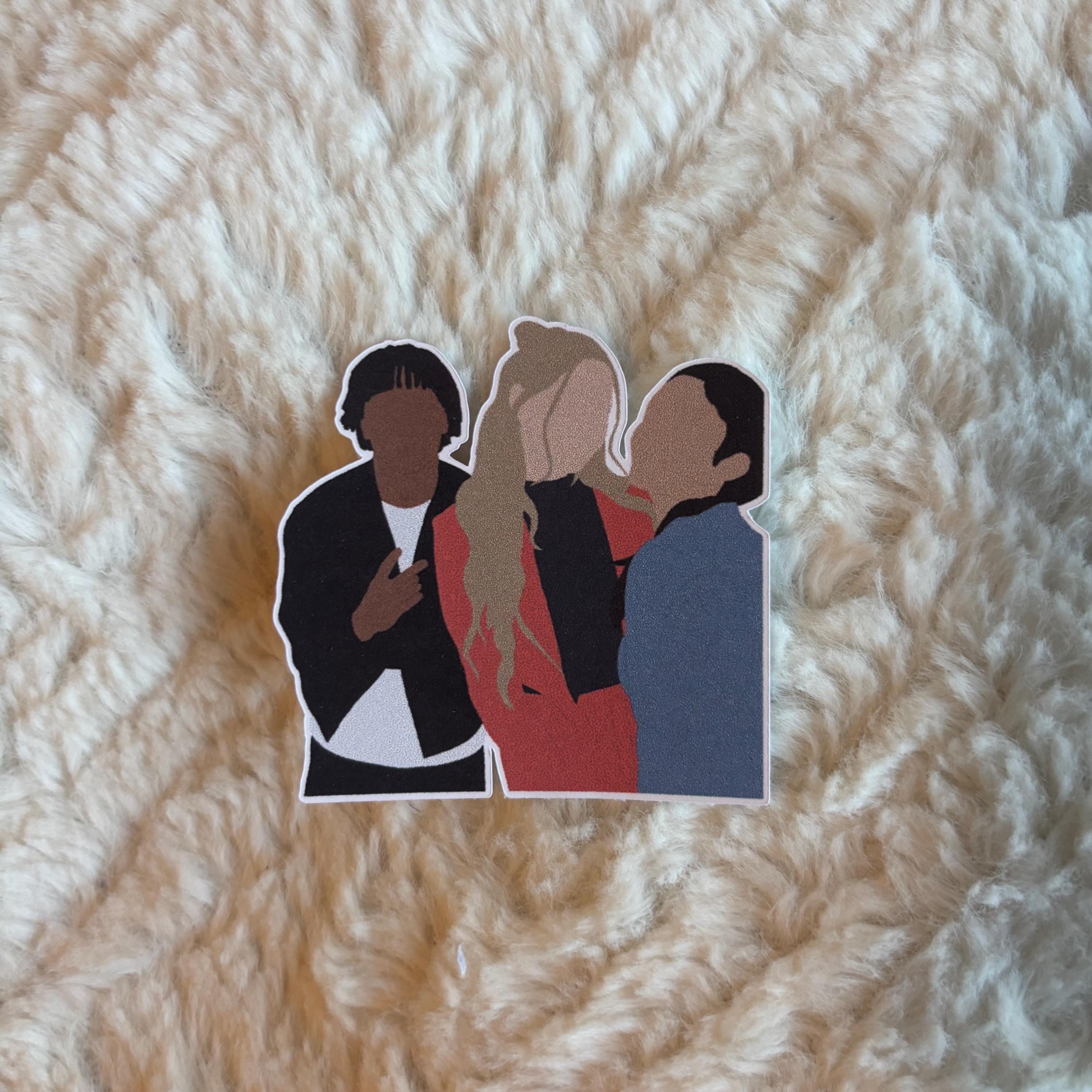 Freya Skye, Mk Knife and Sway Bhatia Doing Zombies 4 Press Sticker - Etsy