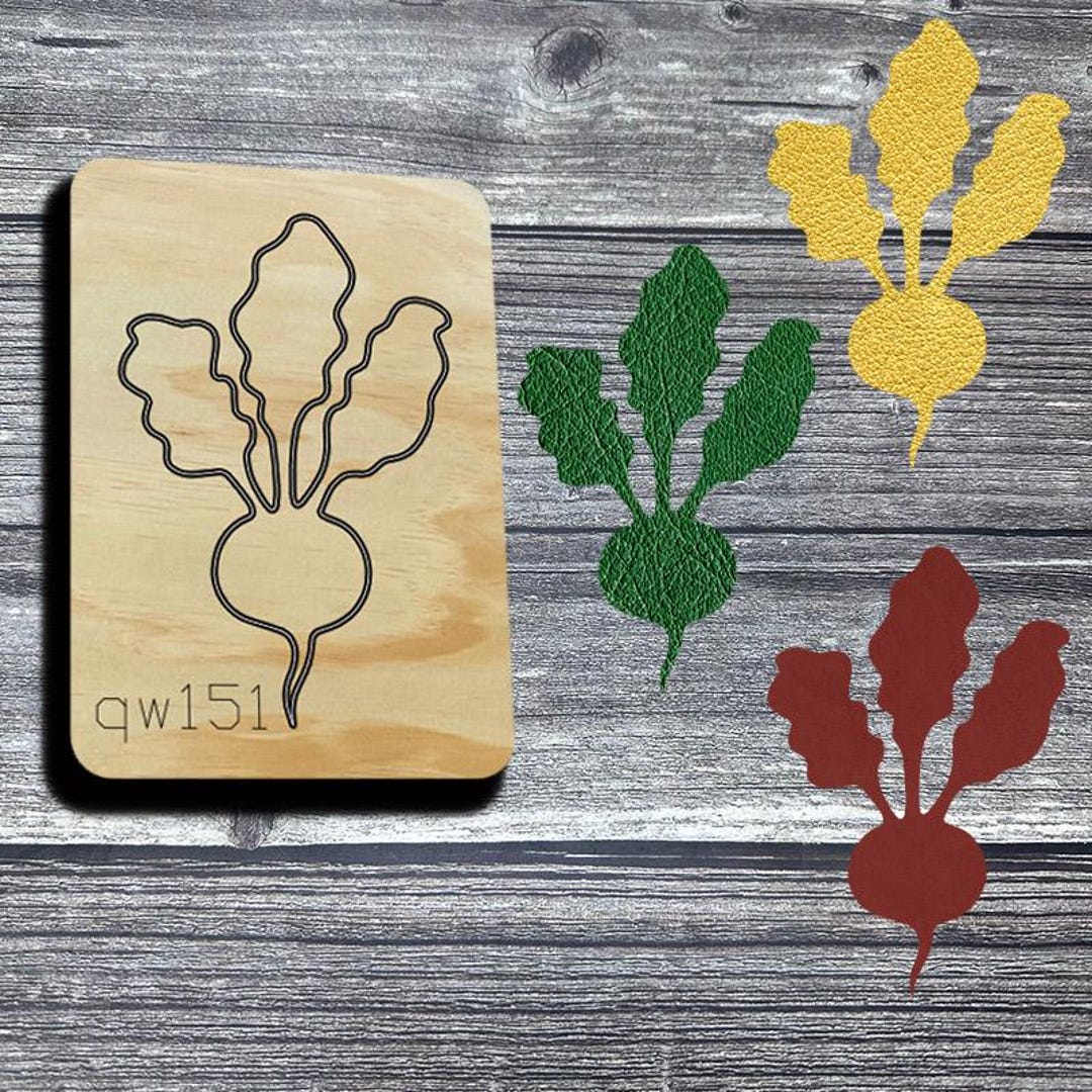 Beet Wooden Cutting Mold Accessories, Paper, and Felt, Suitable for ...