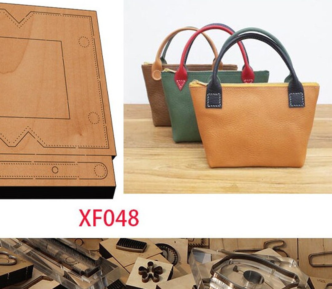 Tote Bag Leather Cutting Die Cut Mold, Leather Crafts Kraft Tool ...