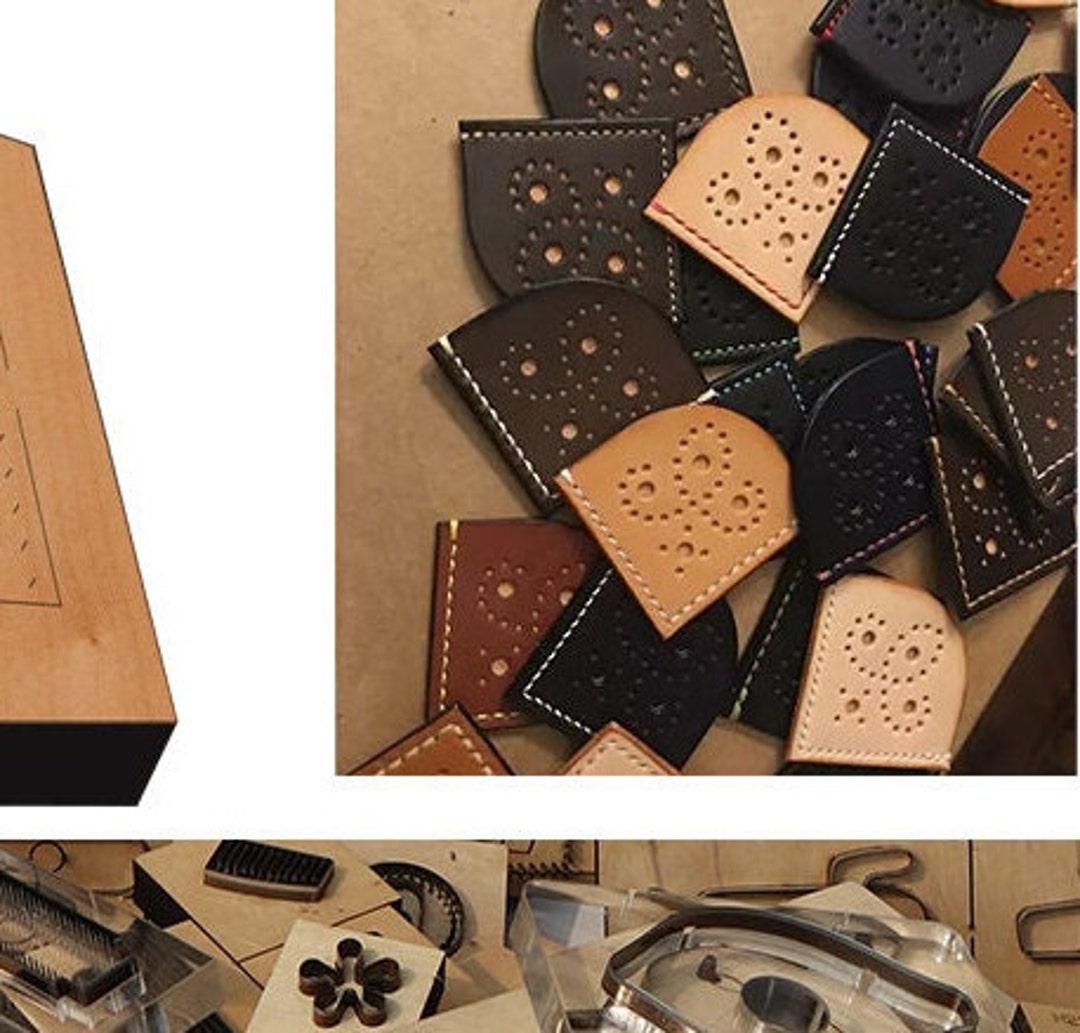Leather Crafts Kraft Tool, Bookmark Case Leather Cutting Die Cut Mold ...