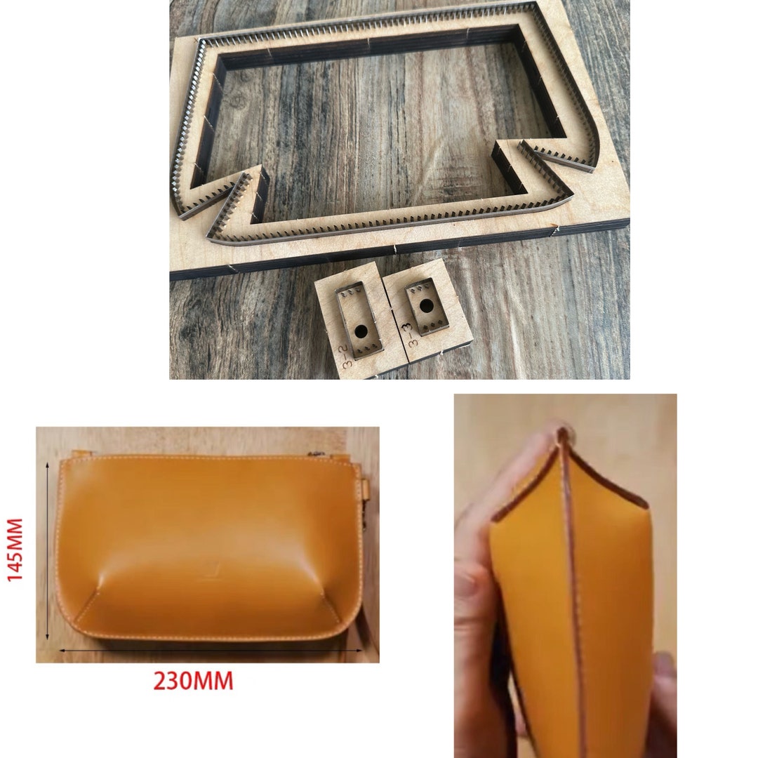 Zipper Bag Cutting Mould Single Shoulder Bag Cutting Tool Leather ...