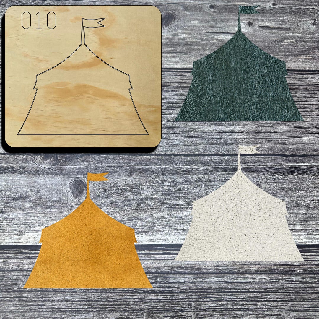 The Wooden Cutting Mold for Circus Tents Can Be Used to Cut Materials ...