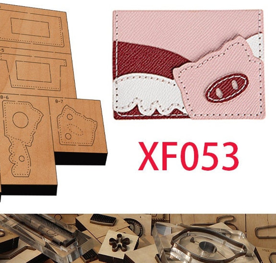 Pig Wallet/card Bag Leather Cutting Die Cut Mold,coin Purse Leather ...