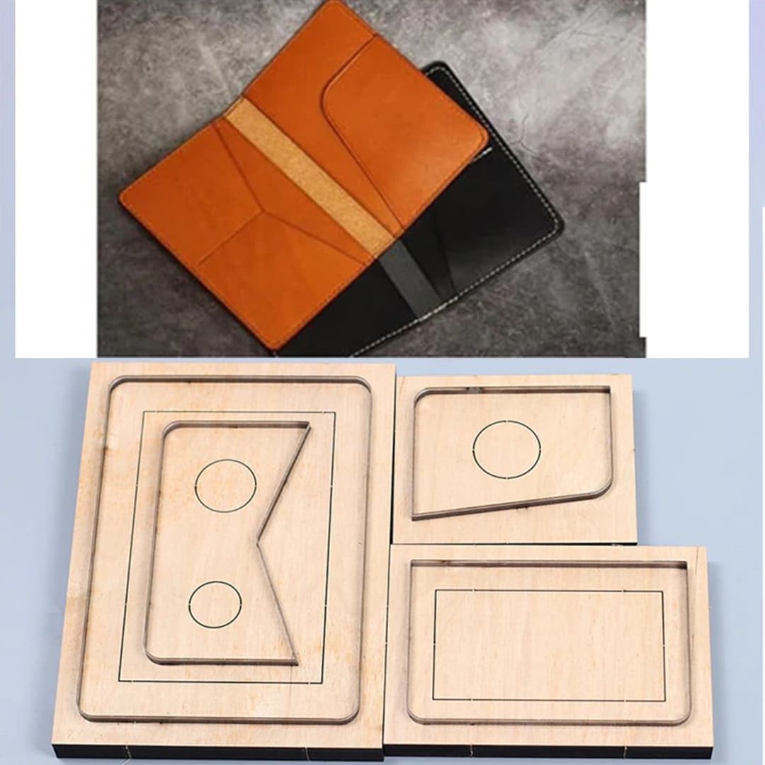 Passport Case Bag Leather Cutting Die Cut Mold, Handmade Customization ...