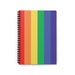 Rainbow Notebook, Pride Notebook, LGBTQ Stationery, Spiral Journal ...
