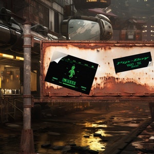 Fallout Stickers - Pip-boy Green Screen - Etsy