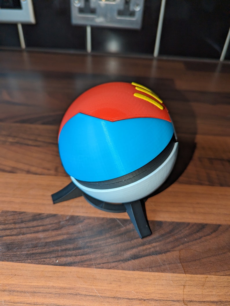 Lureball Pokemon Pokeball Working Button and Hinge - Etsy