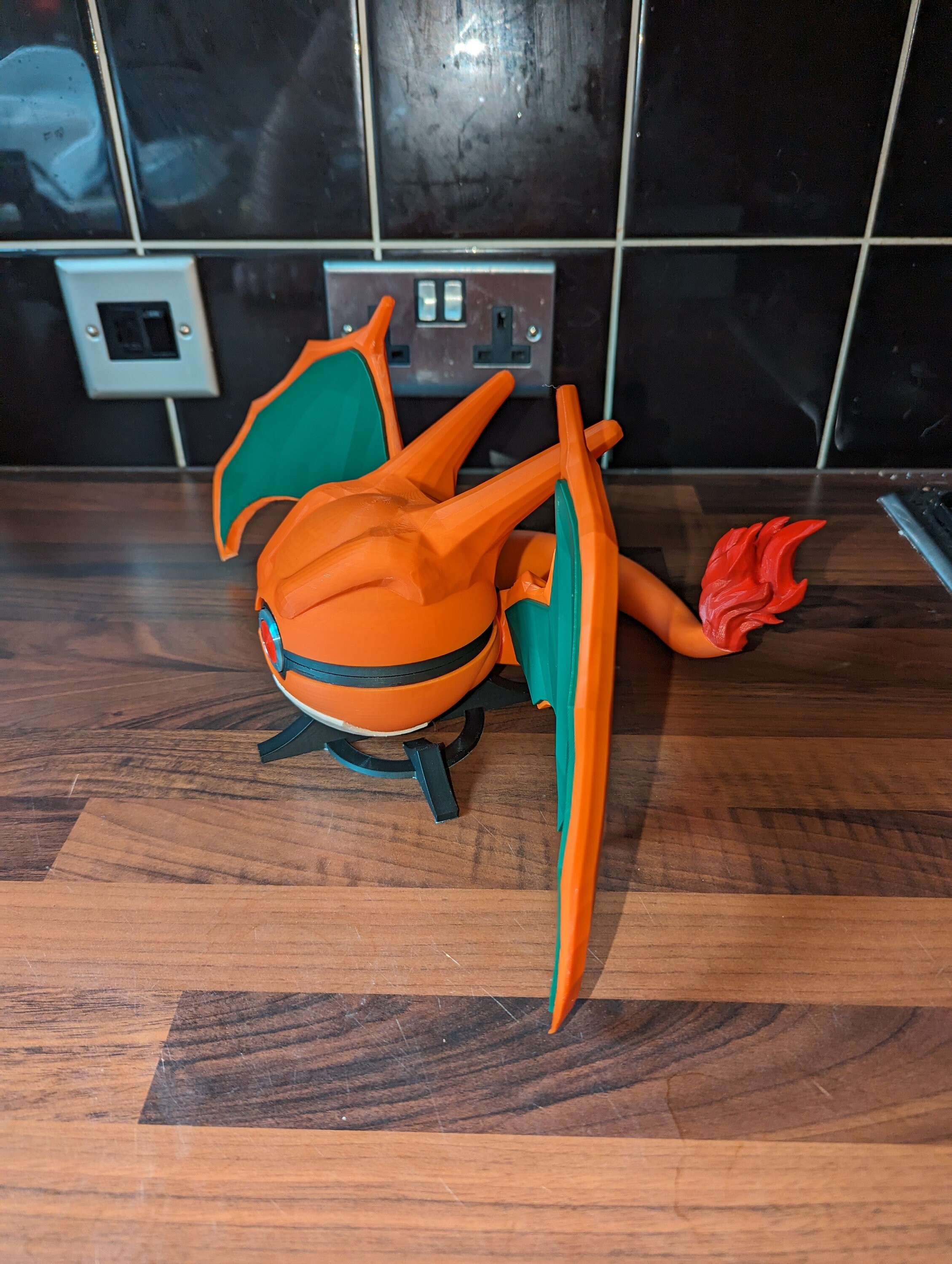 Charizard Pokeball Pokemon 3d Printed Working Button and Hinge - Etsy