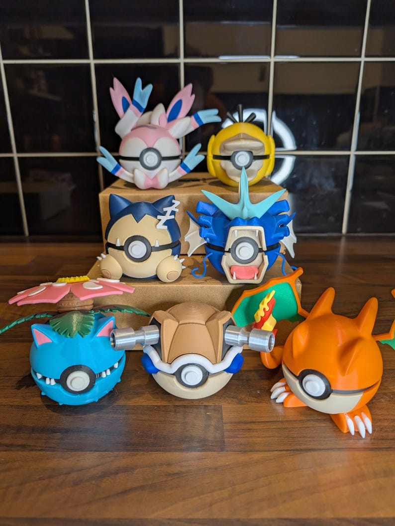 Pokeball Pokemon Themed Character Balls! - Etsy