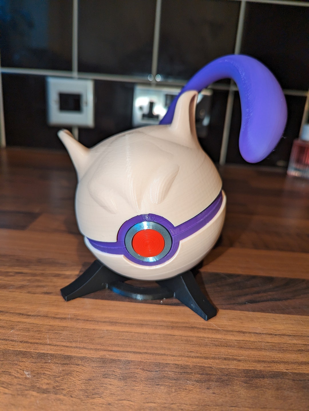 Mewtwo Pokeball Pokemon Working Button and Hinge. - Etsy