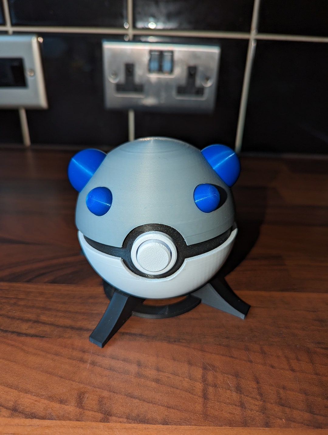 Heavy Ball Pokeball Pokemon Working Button and Hinge. Can Be Used as ...
