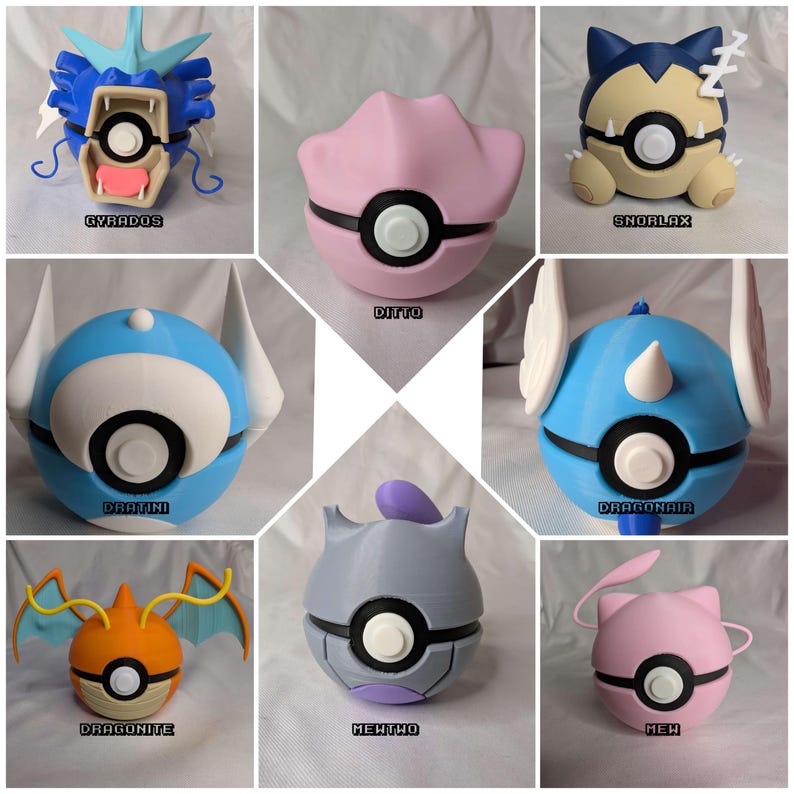 Pokeball Pokemon Themed Character Balls! - Etsy