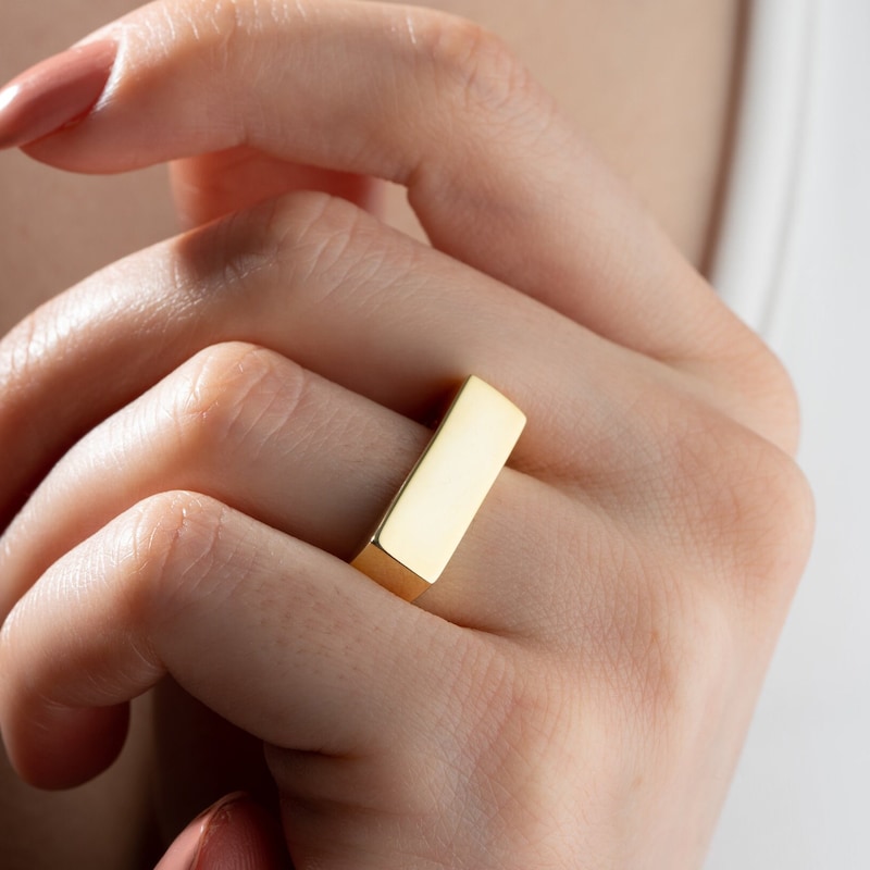 Square Ring - Etsy