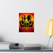 Poster, Satin Poster of Daft Punk Cheers With Beers, Funny Music Wall ...