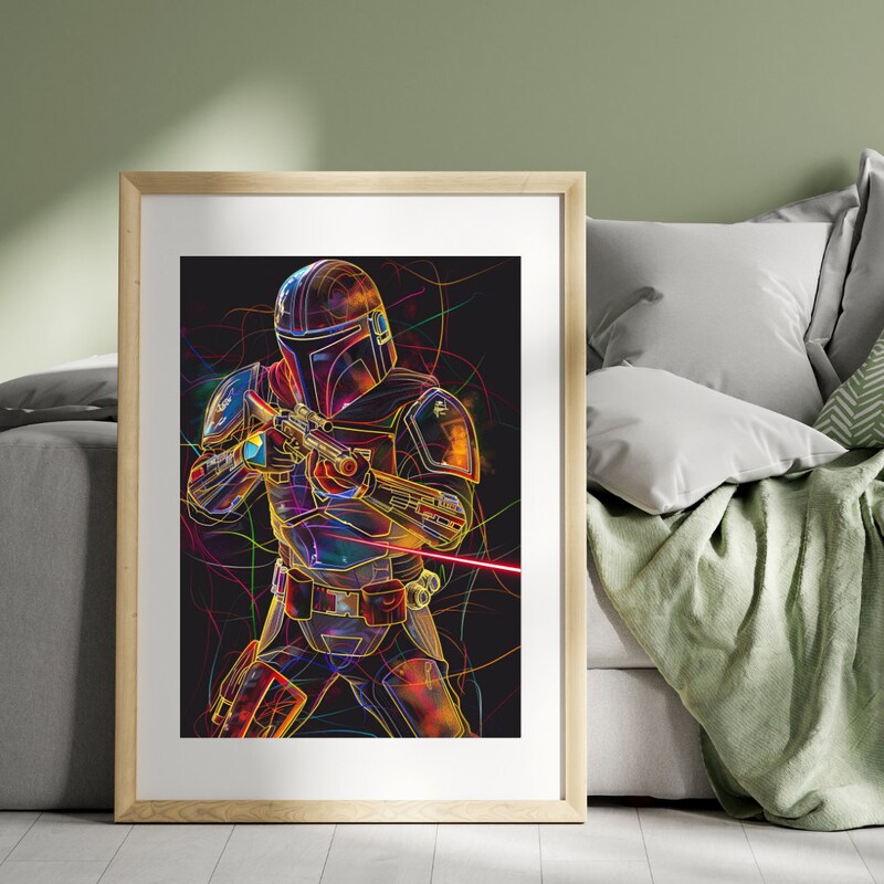 Neon sammler poster - Etsy.de