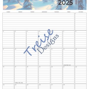 2025 Calendar Nature Inspired - Etsy