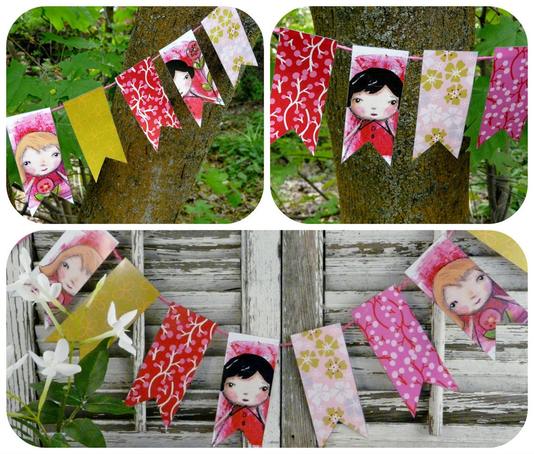 Sweet Girls Banner PDF Printable- Digital College Sheet - Etsy