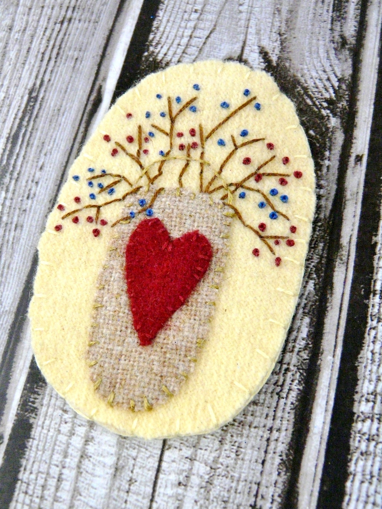 PATRIOTIC Wool PINS Pattern PDF - Wearable Jewelry Americana Cat ...