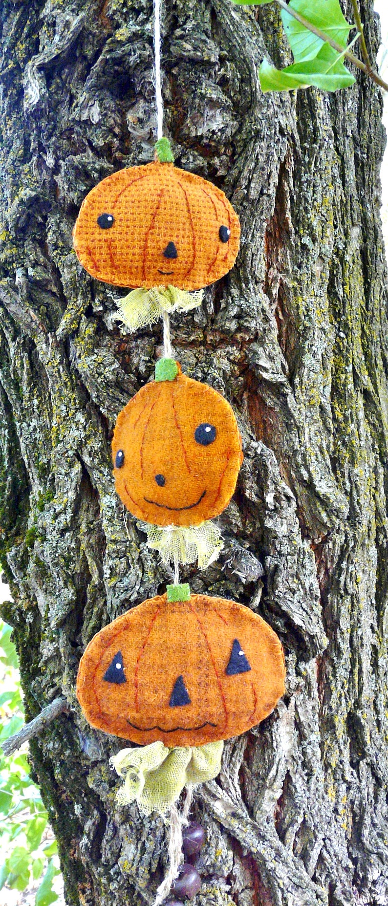 Vintage Halloween Party Wool Pattern PDF 6 Projects in One - Etsy