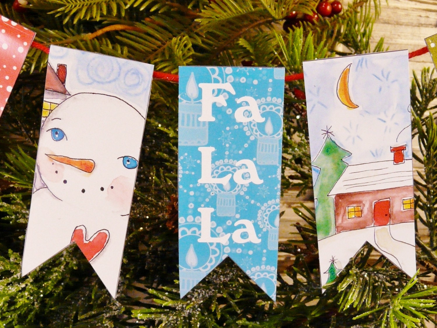 Winter Snowman Banner PDF Printable Digital College Sheet - Etsy