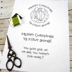 Home Alone Christmas Embroidery Pattern - PDF 4 Designs Hand Stitchery ...