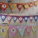 Personalized Pennant Banner Pattern PDF Party Holidays - Etsy