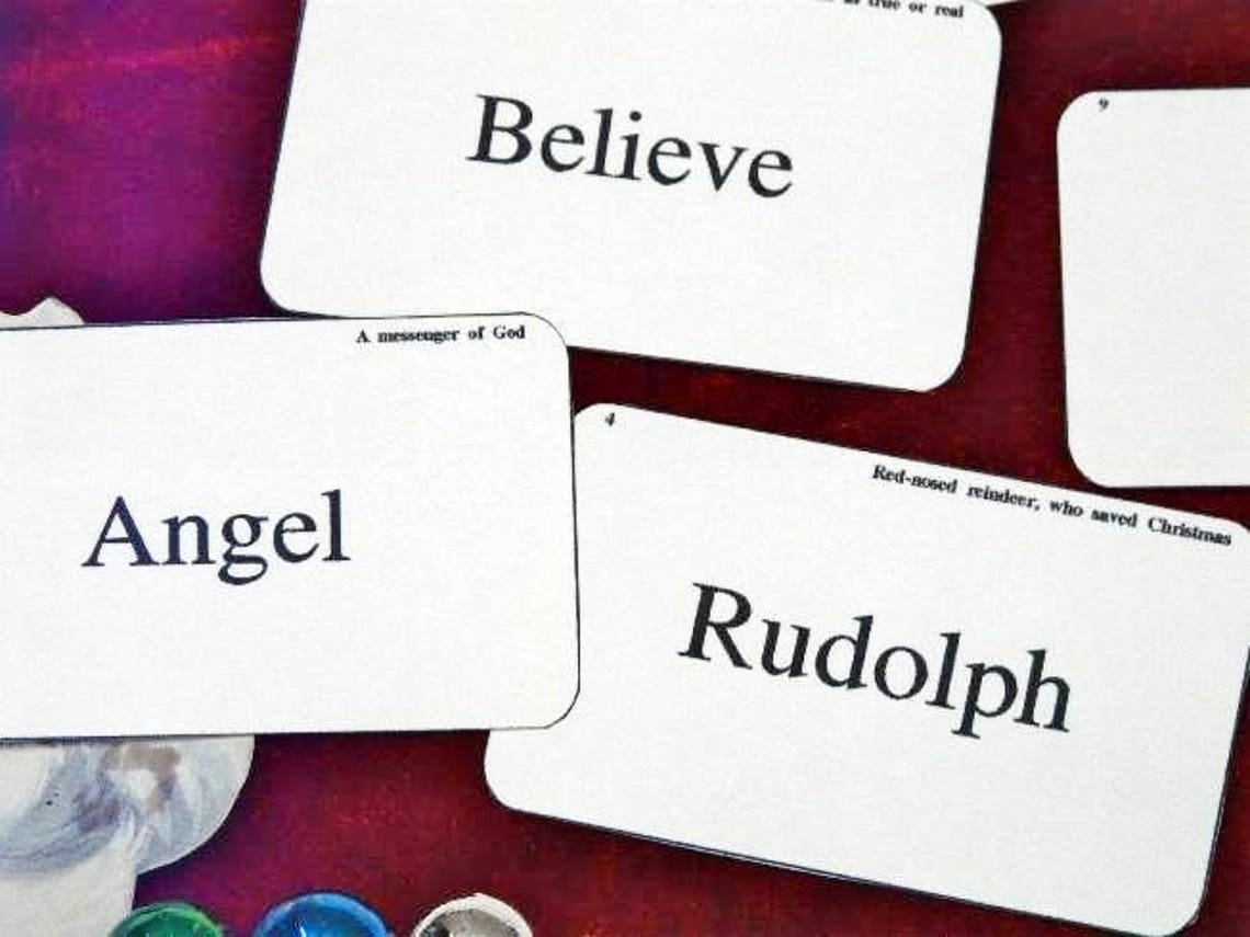 Christmas Flash Cards PDF Vintage Like 16 Altered - Etsy