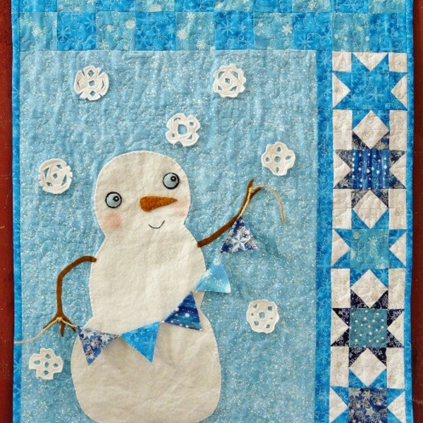 Snowman Quilt - Etsy