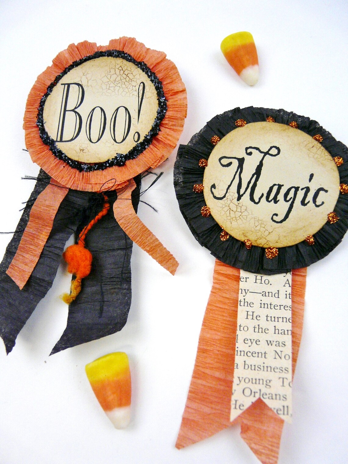 Halloween Minis Pins Badges PDF Pattern Doll Jewelry Ribbon - Etsy