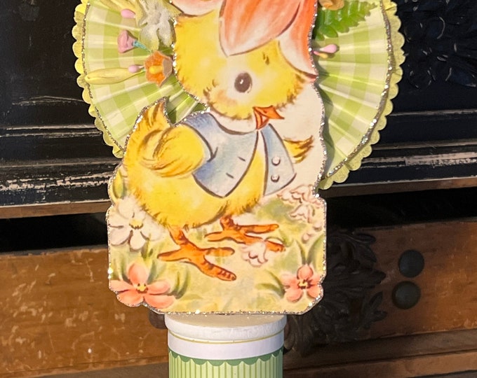 Vintage EASTER, RETRO Easter, Kitsch, Vintage Easter Decorations, Retro ...