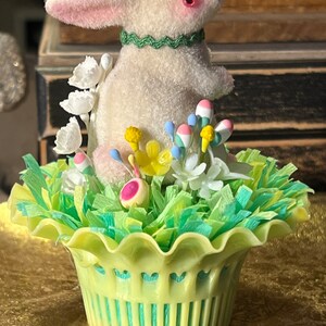 Vintage EASTER Anthropomorphic RETRO Easter Kitsch Green - Etsy