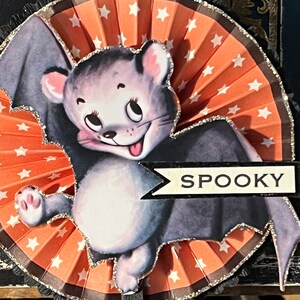 Vintage HALLOWEEN, Handmade Art, Vintage Halloween Decor, Retro, Kitsch ...