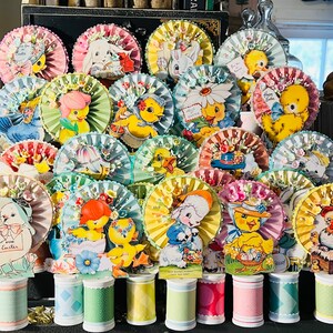 Vintage EASTER, RETRO Easter, Kitsch, Vintage Easter Decorations, Retro ...